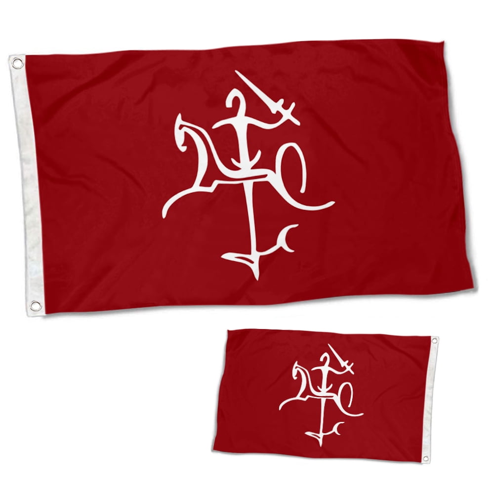Dutern Double Sided Lithuanian Historical Vytis Flag Banner 3 Ply with ...