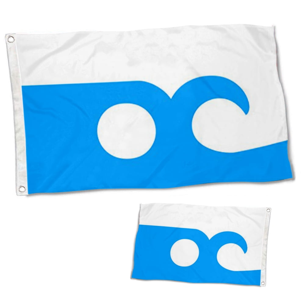 Dutern Double Sided Maryland City of Ocean Flag Banner 3 Ply with Brass ...