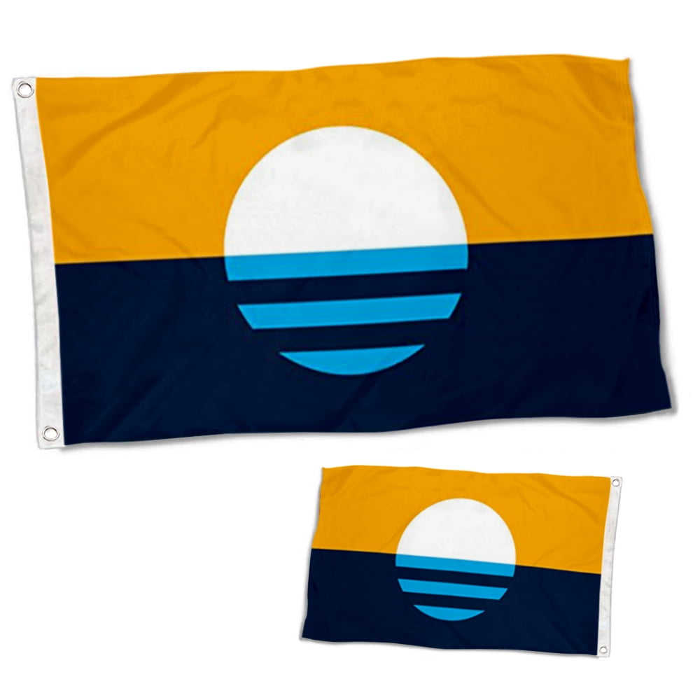 Dutern Double Sided People's of Milwaukee City Flag Banner 3 Ply with ...