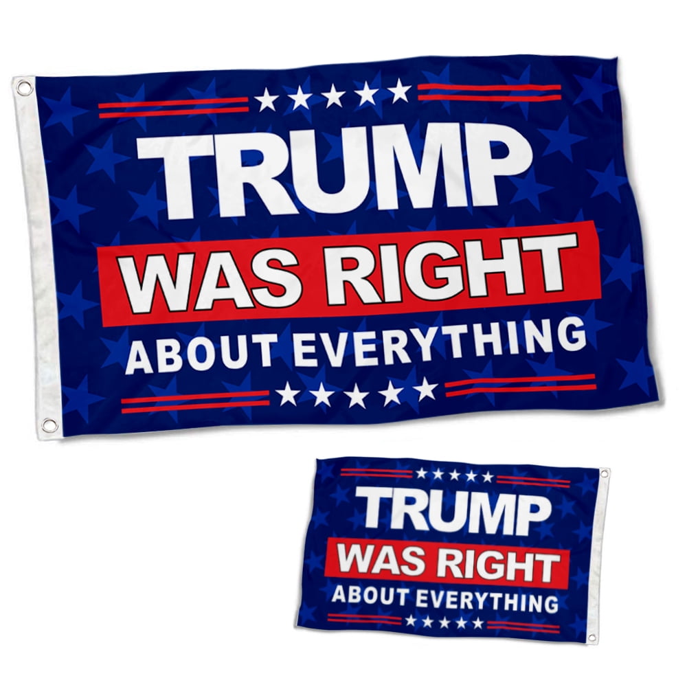 Dutern Double Sided Trump 2024 Flag Take America Back Grommet Flag ...