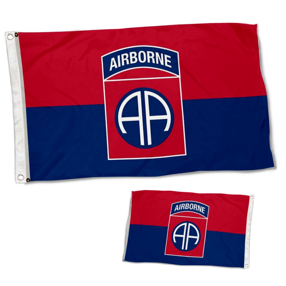 Dutern Double Sided US Army 82nd Airborne Division Flag Banner 3 Ply ...