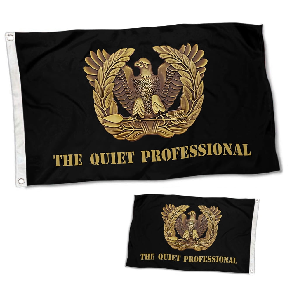 Dutern Double Sided Warrant Officer the Quiet Professional Flag Banner ...