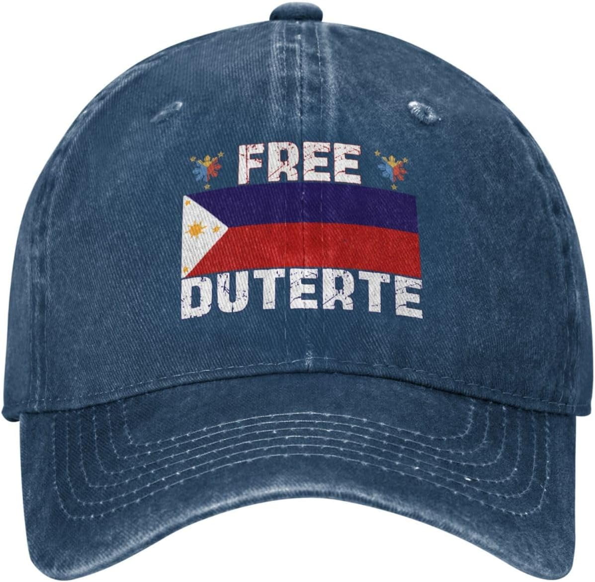 Duterte Free Hat I Love Philippine Filipino Flag Baseball Cap - Walmart.com