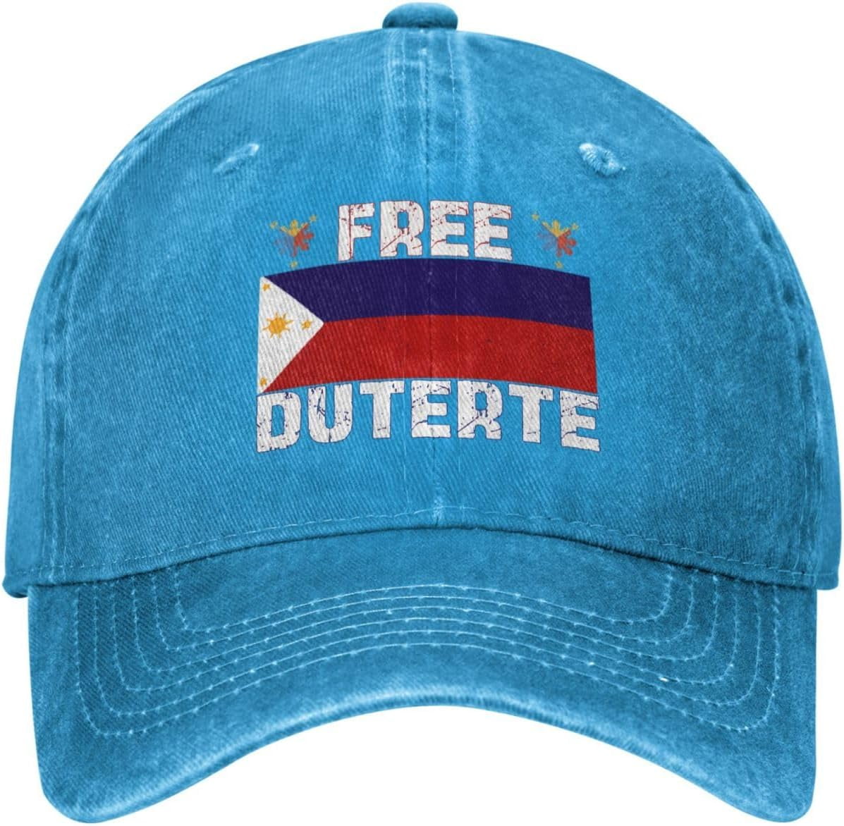 Duterte Free Hat I Love Philippine Filipino Flag Baseball Cap - Walmart.com