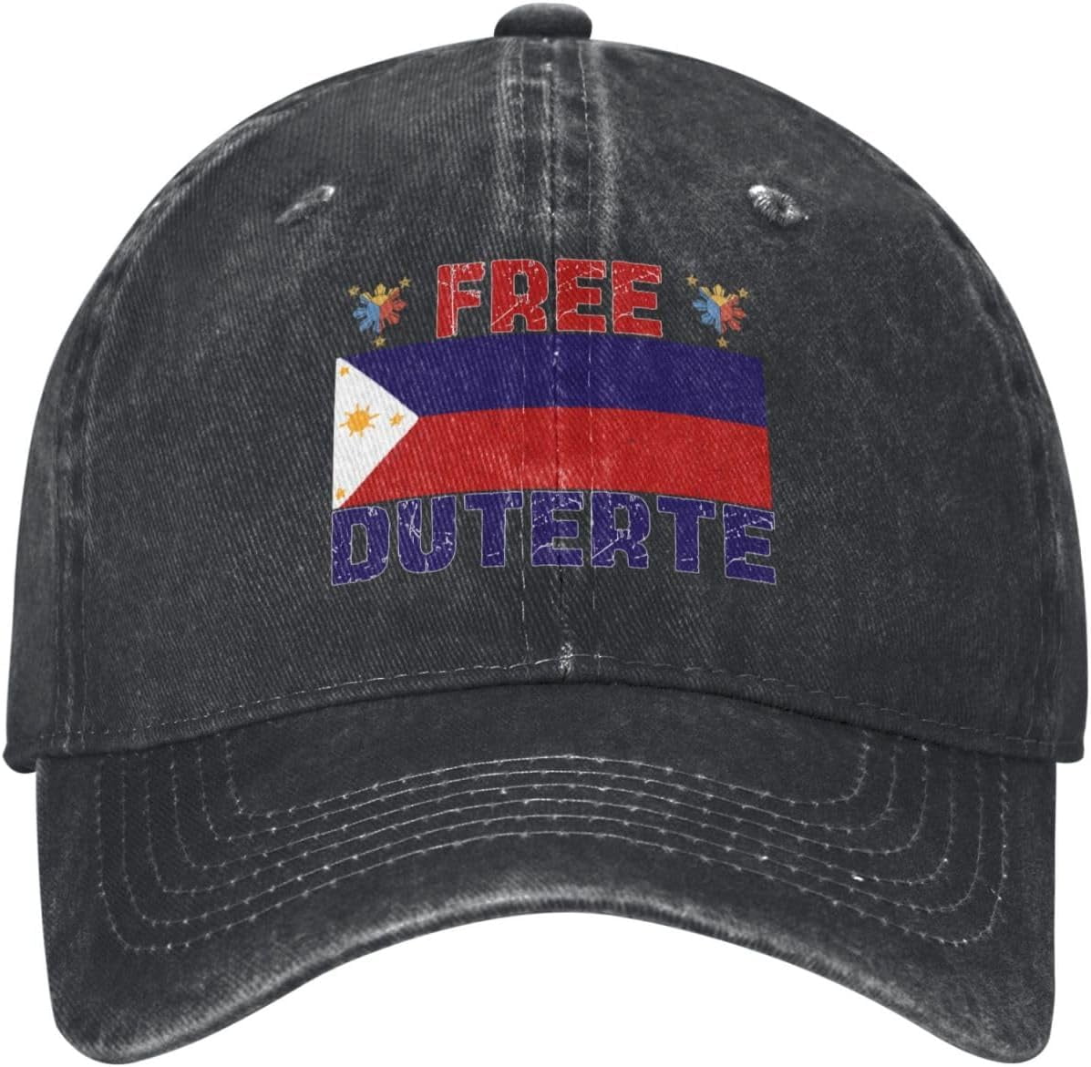 Duterte Free Hat I Love Philippine Filipino Flag Baseball Cap - Walmart.com