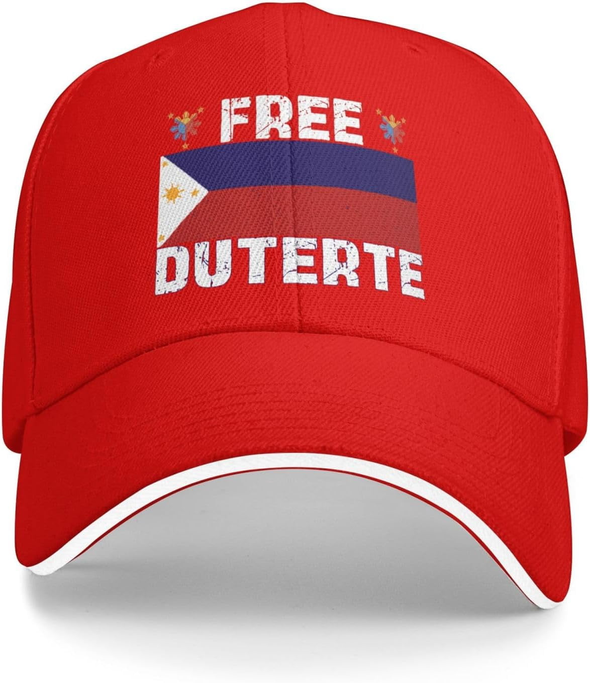 Duterte Free Hat I Love Philippine Filipino Flag Baseball - Walmart.com