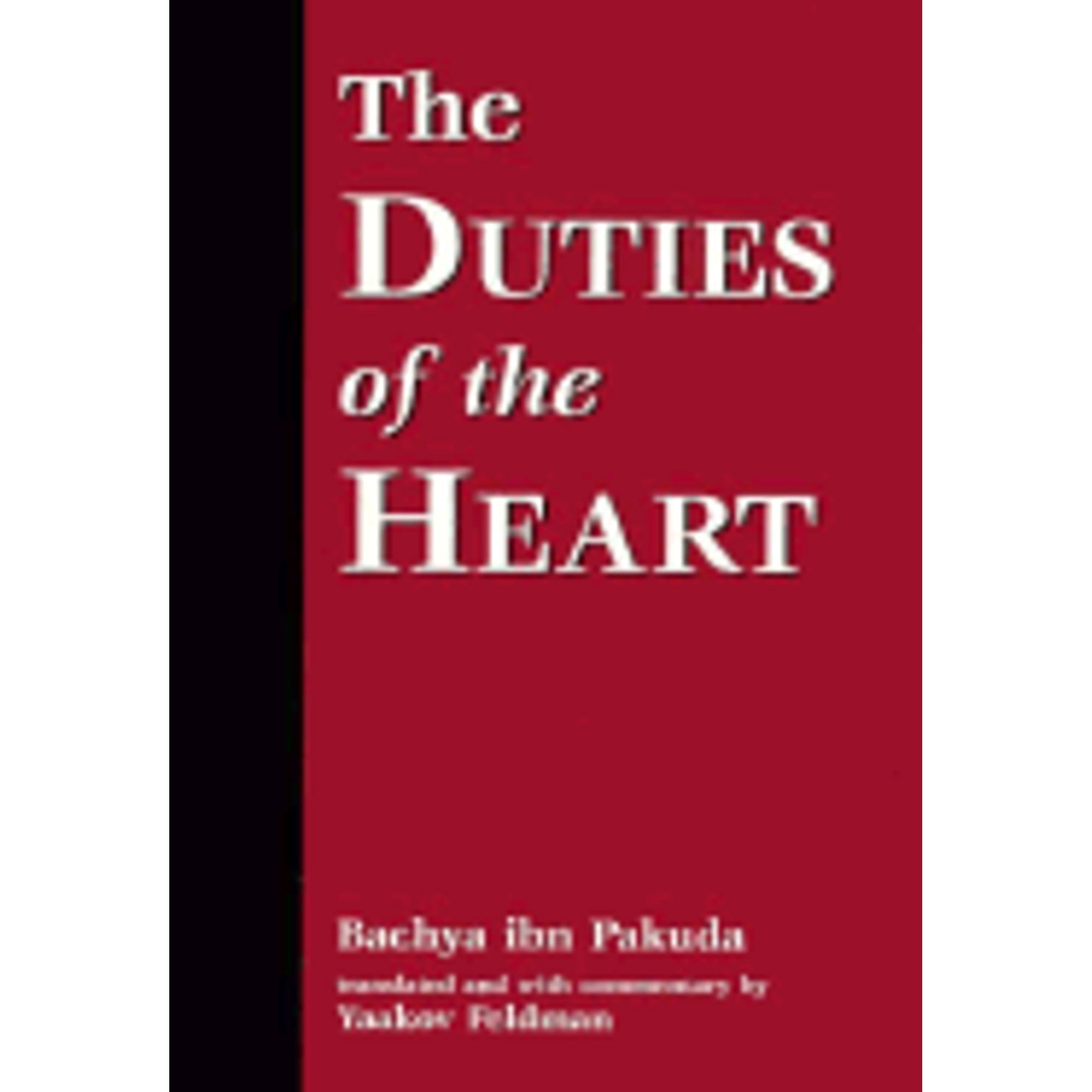 Pre-Owned Duties of the Heart (Hardcover 9781568214528) by Bachya Ibn ...