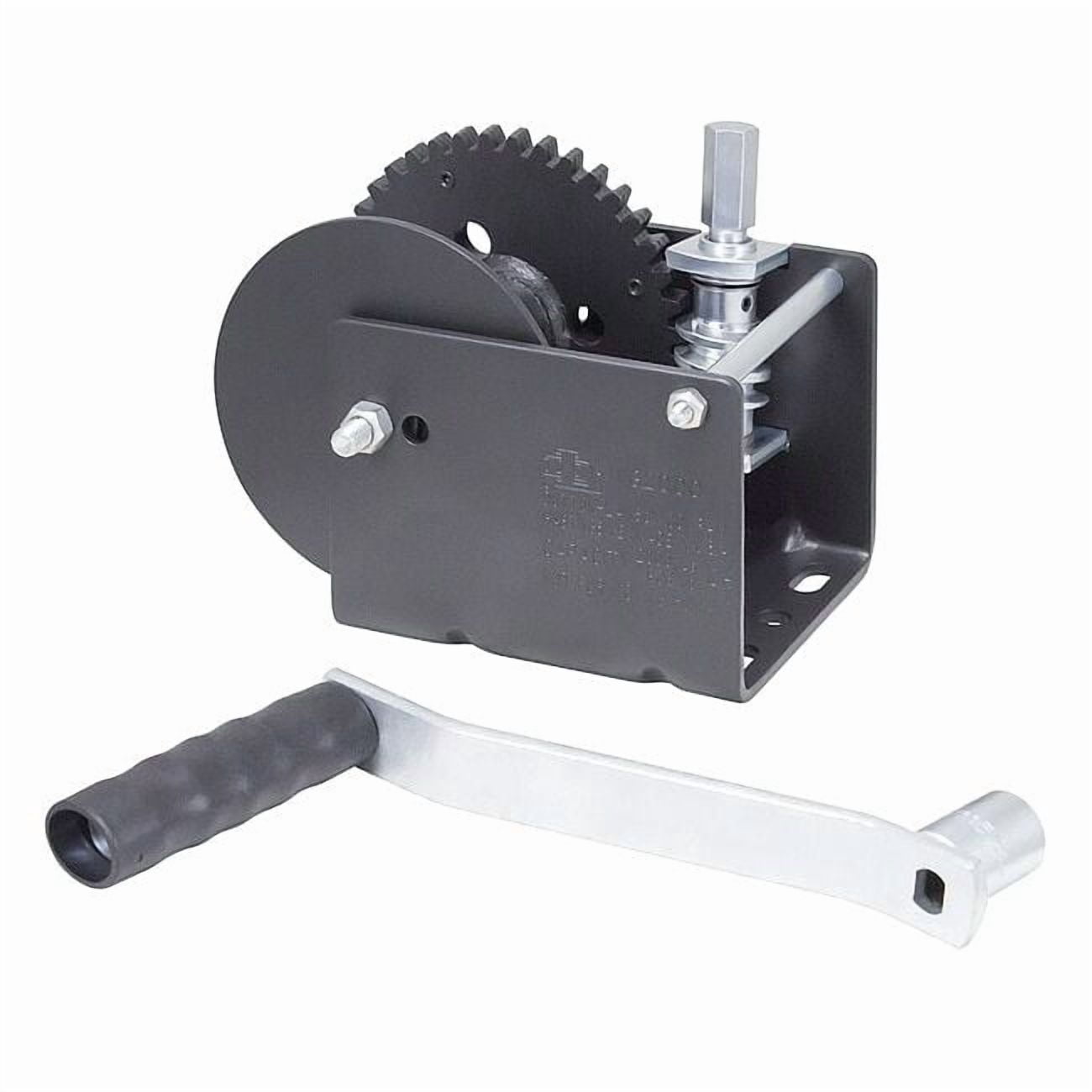 Dutton-Lainson Gear Winch w/Hex Drive,Worm Gear,2000 lb WG2000HEX ...
