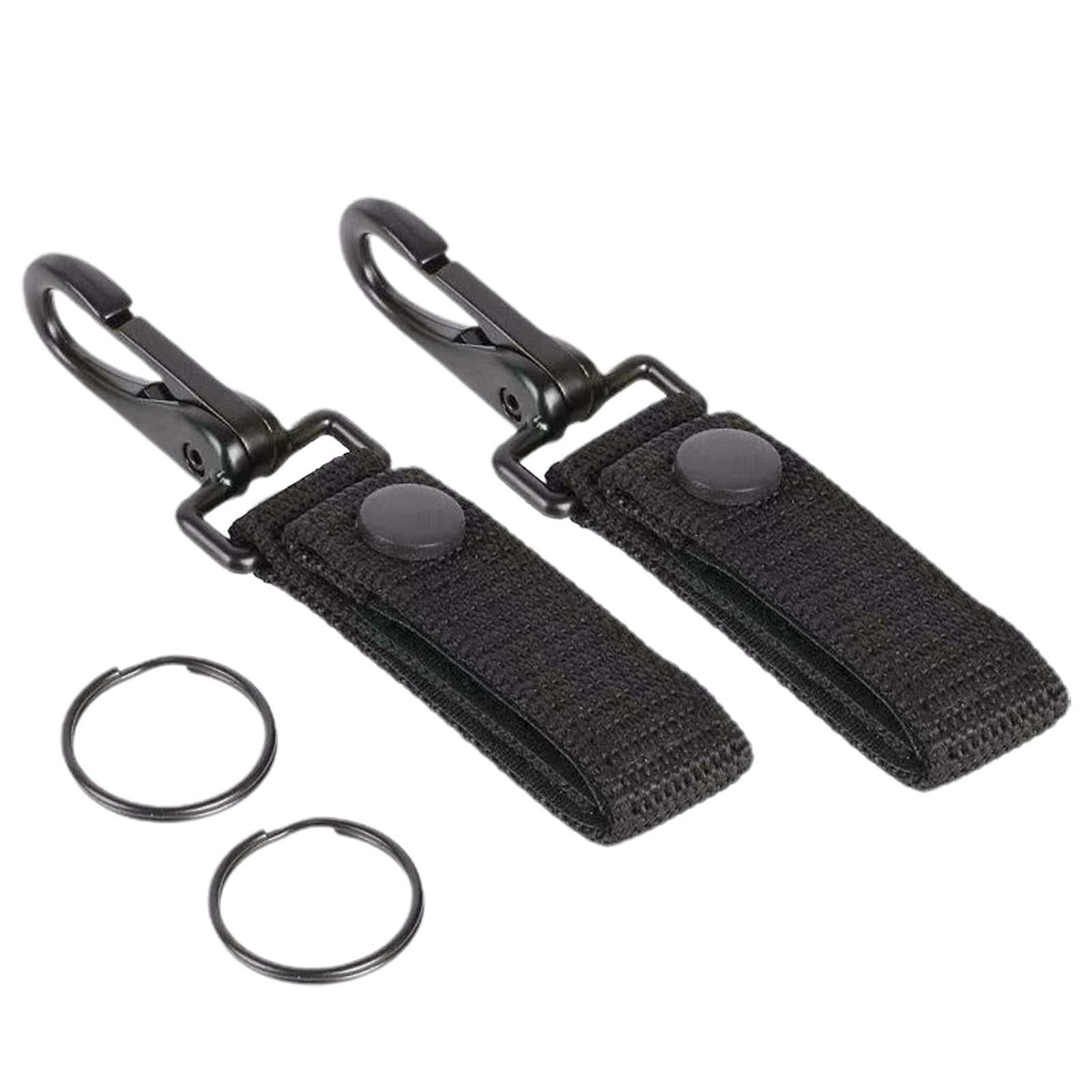 Duty Belt Holder with Key Holder Nylon Webbing Buckle Belt Keychain Organizer 2" 2pcs - Walmart.com