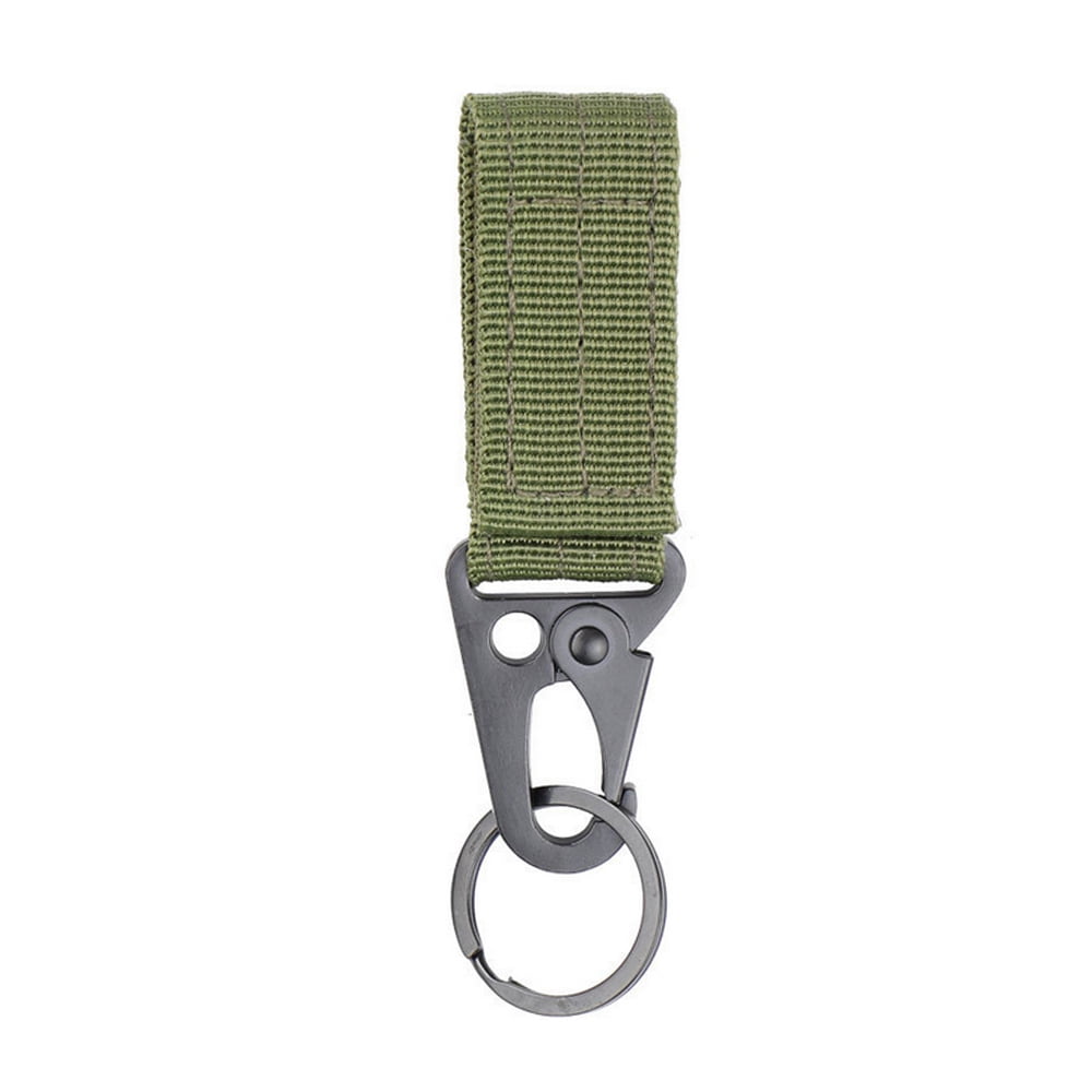 Duty Belt Keeper Nylon Key Ring Holder Metal Buckle Utility Hanger ...