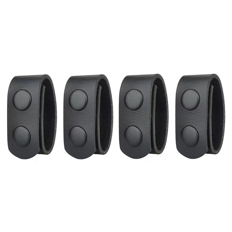 Duty Belt Keepers – Black Double Snap for 2¼" Belt, Security ...