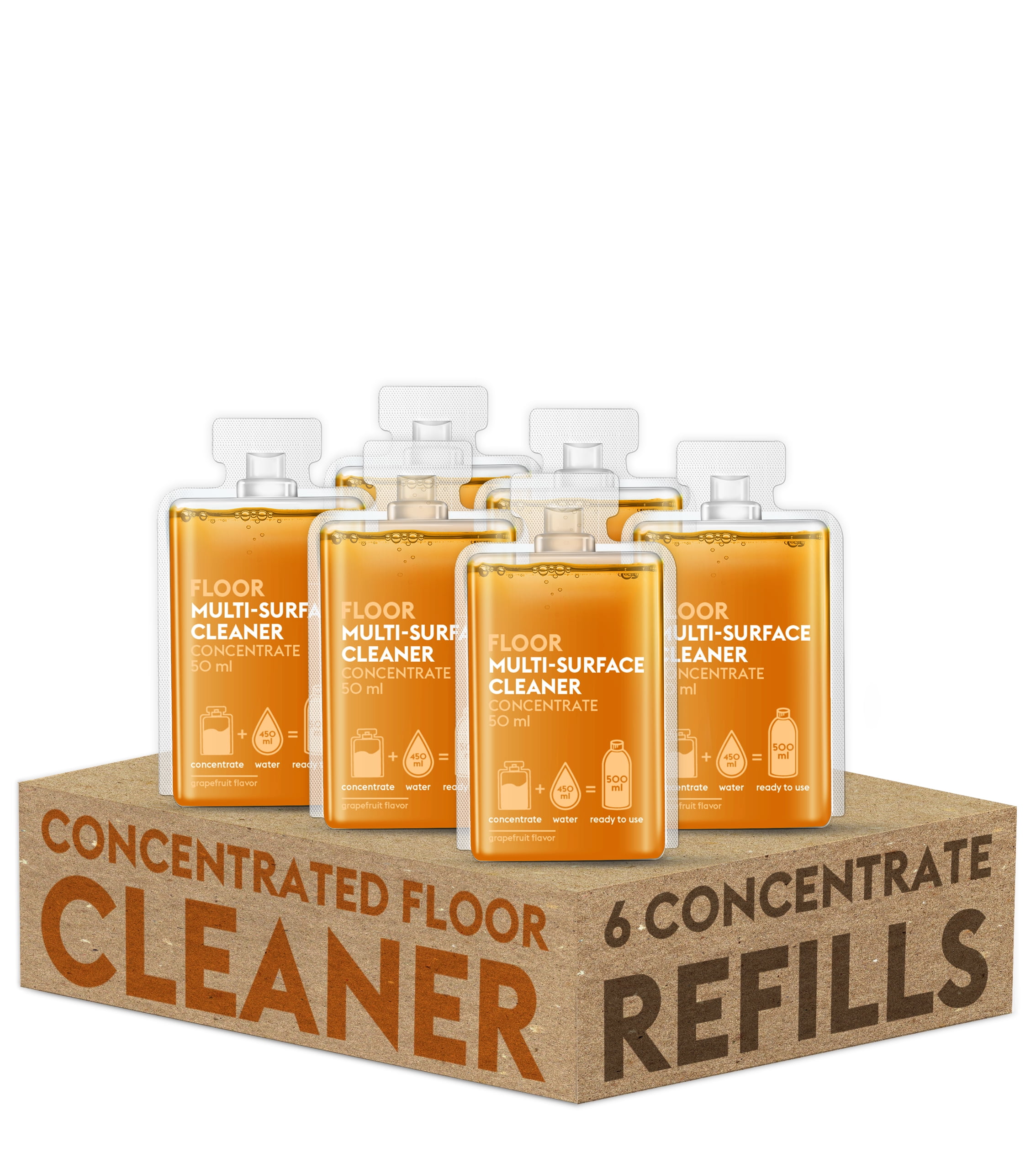 DutyBox Floor Cleaner Refill Pack - Natural Shine and Polish ...