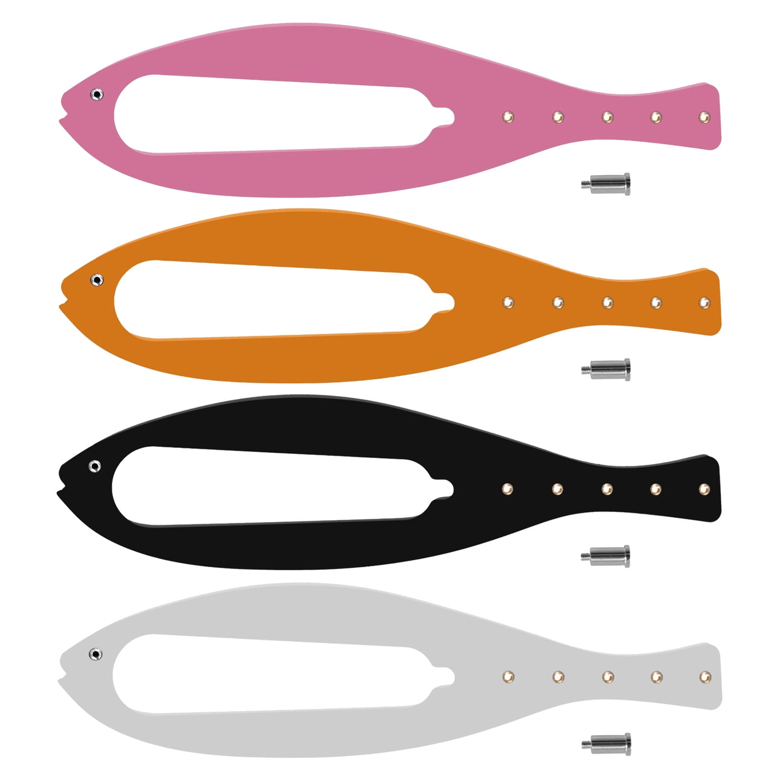 Duuclume 4Pcs Cat Door Latch Door Prop for Cats, Fish Shape Adjustable ...