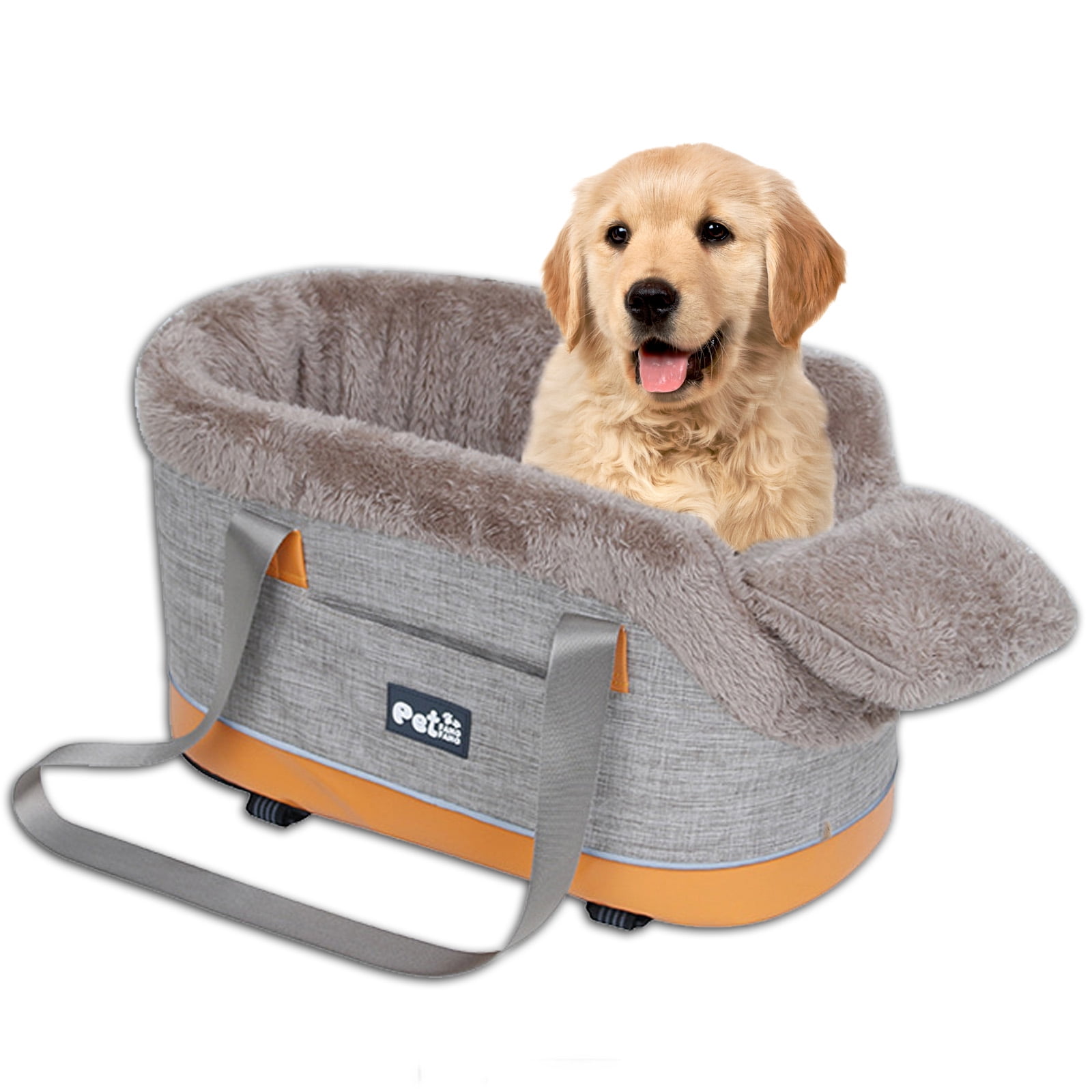 Duuclume Center Console Dog Car Seat, Removable Washable Dog Car ...