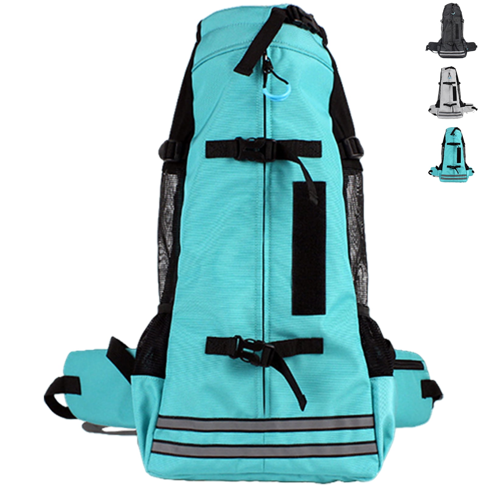 Duuclume Dog Hiking Backpack Carrier, Hands-Free Dog Travel Bags with ...