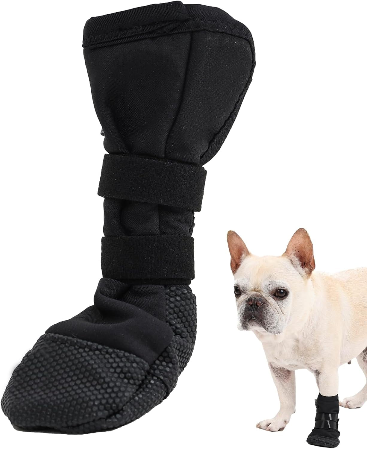 Duuclume Dog Paw Wound Recovery Boot, Waterproof Dog Bootie for Injured ...