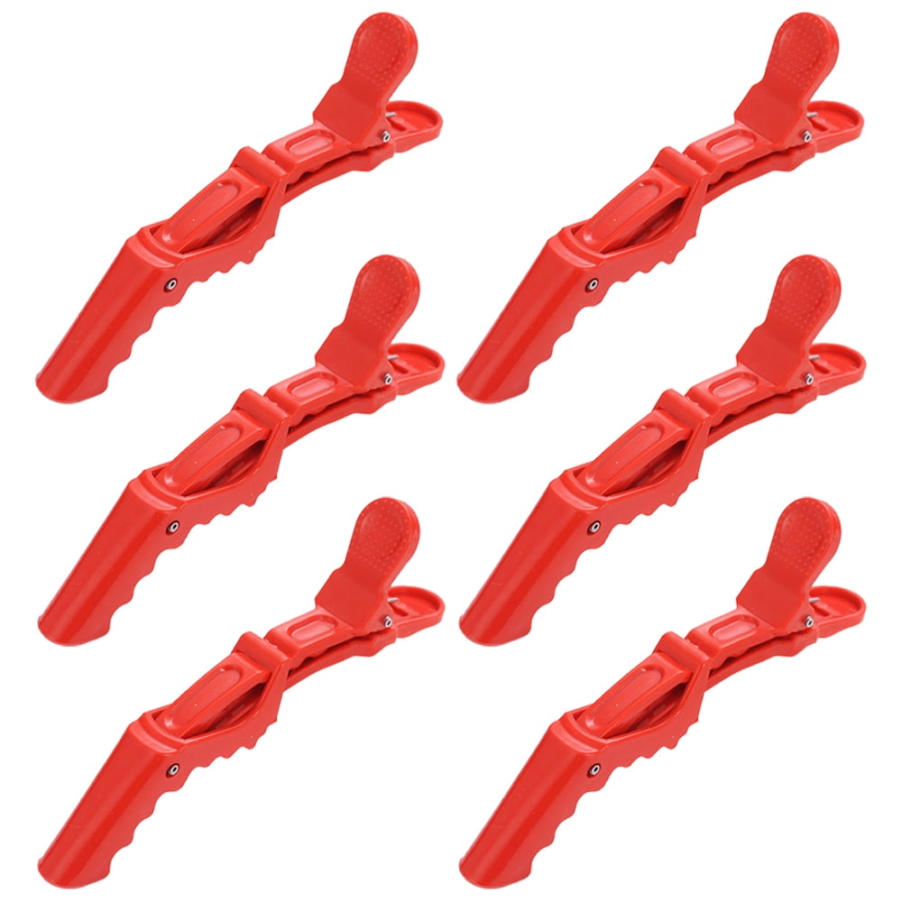 Duulaya Alligator Clips with Wide Teeth & Dual Hinge for Seamless ...