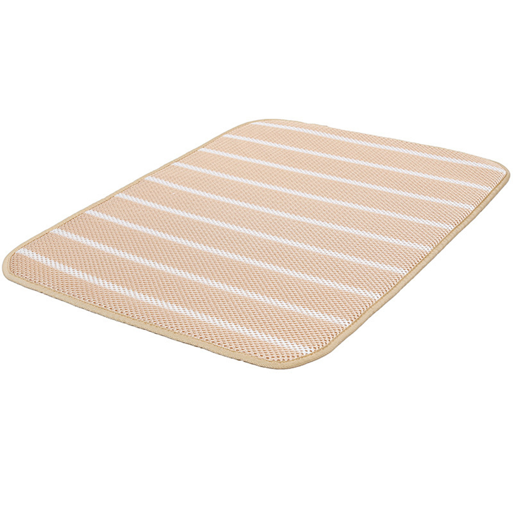 Duulaya Quilted Pee Mats with Bonus Grooming Gloves for Fast Absorption ...