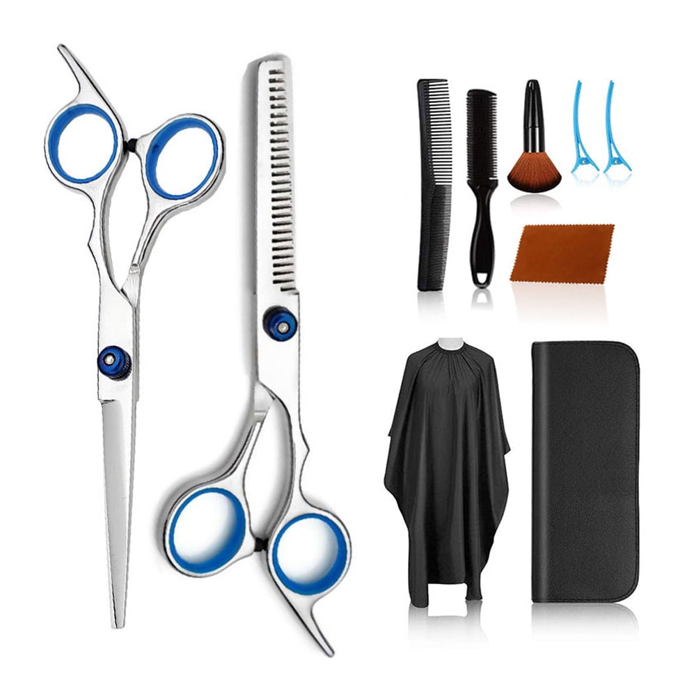 Duulaya Thinning Shears Kit for Barbers & Salons Hair Cutting Scissors ...