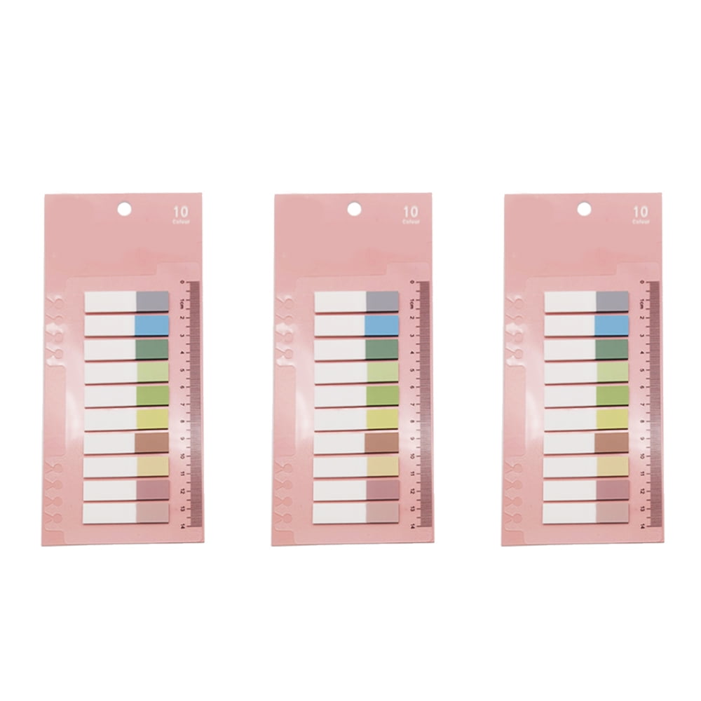 Duulaya Transparent Sticky Notes, Page Markers, Book Tabs, Sticky Note ...