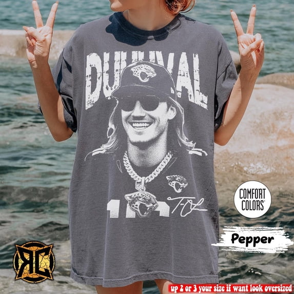 Duuuval Trevor Lawrence Football Vintage Shirt, Funny Trevor Lawrence ...