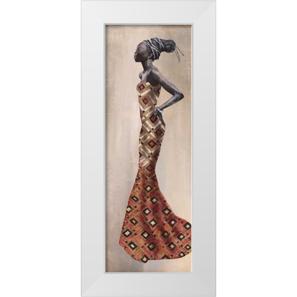 Duval, Sonya 11x24 White Modern Wood Framed Museum Art Print Titled ...