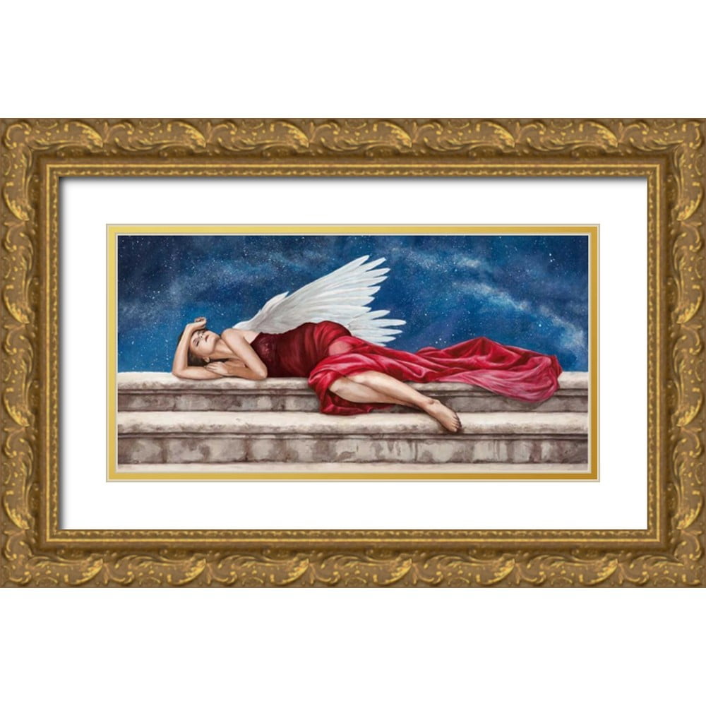 Duval, Sonya 24x14 Gold Ornate Wood Framed with Double Matting Museum ...
