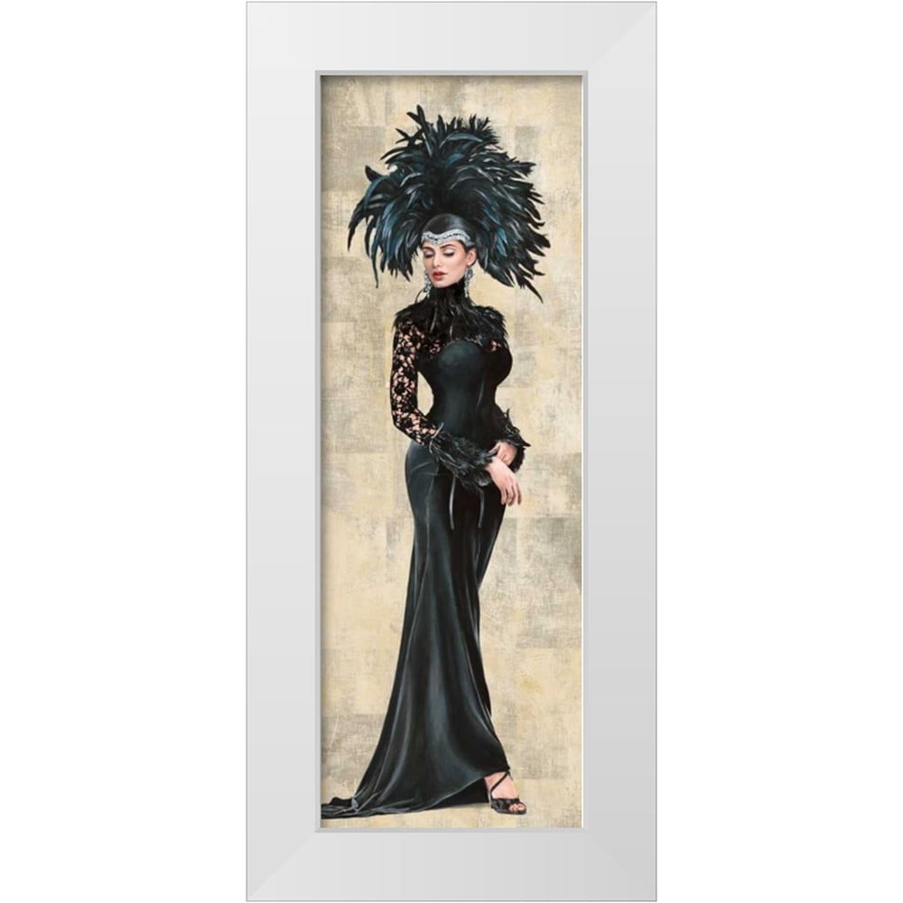 Duval, Sonya 7x14 White Modern Wood Framed Museum Art Print Titled ...