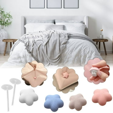 Hold On! Easy Attach Duvet Comforter Clips, Set of 4, Undetectable ...