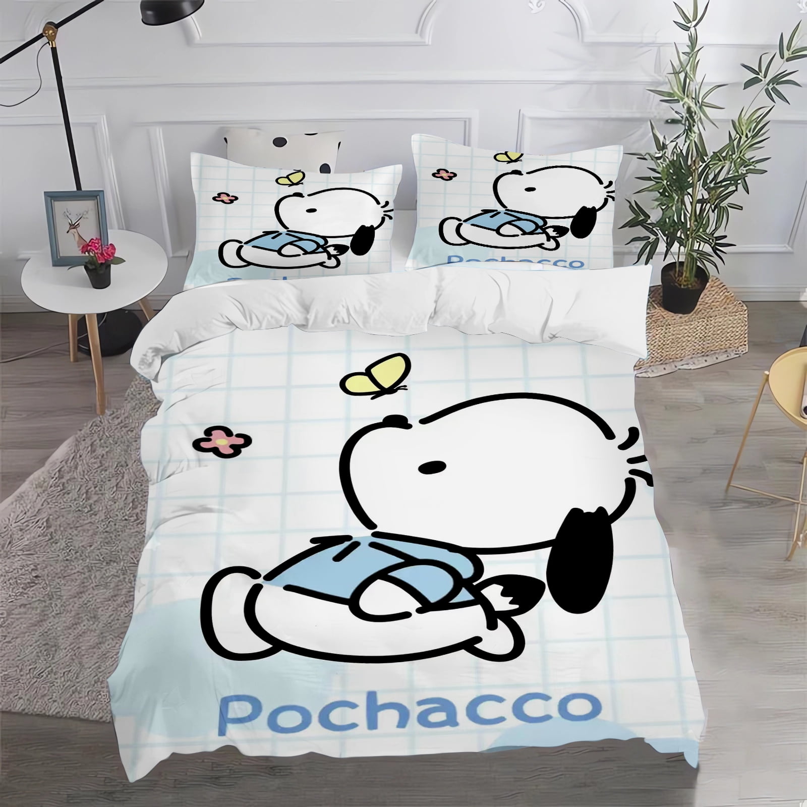 Duvet Cover + Pillowcase Without Filling Bedding Set No Quilt Sanrio ...