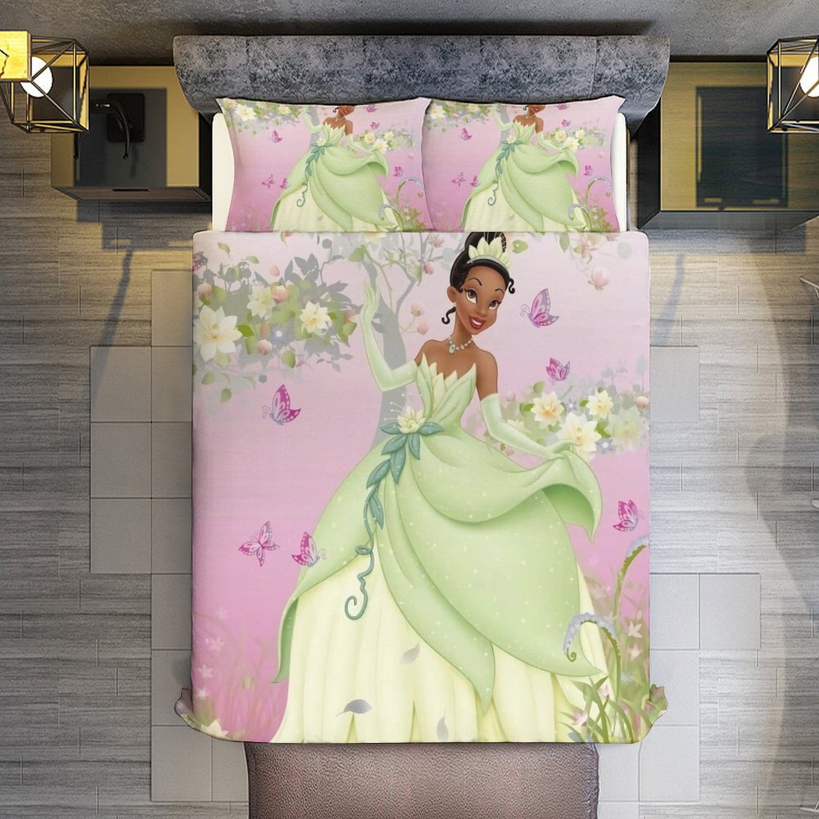 Duvet Cover,Princess This Is My Tiana Bed Sheets for Boys,Bedding for Boys and Girls,Kids Sheets ...