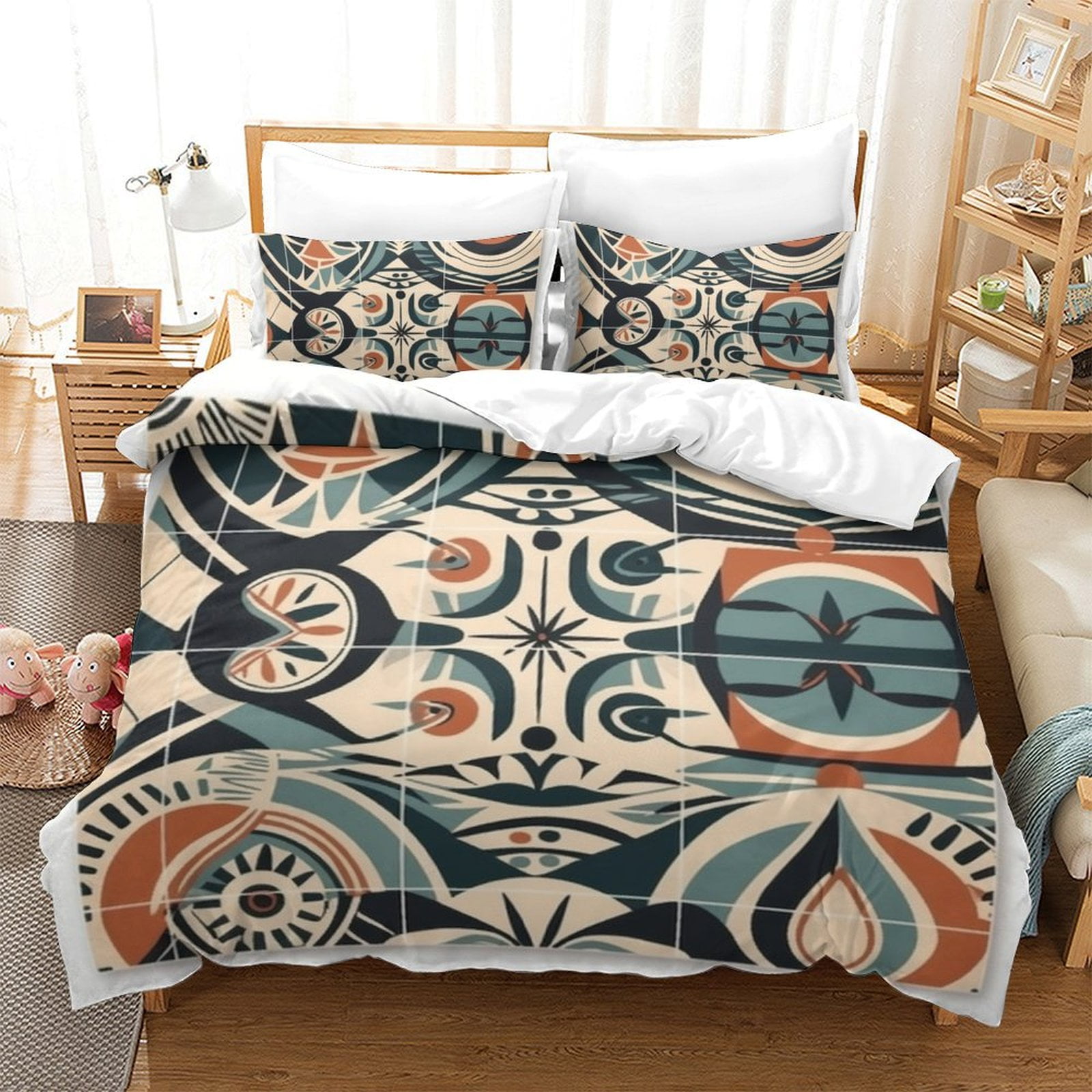 Duvet Cover Set 2/3pcs Bohemian Traditional Bedspreads Girl Woman High ...
