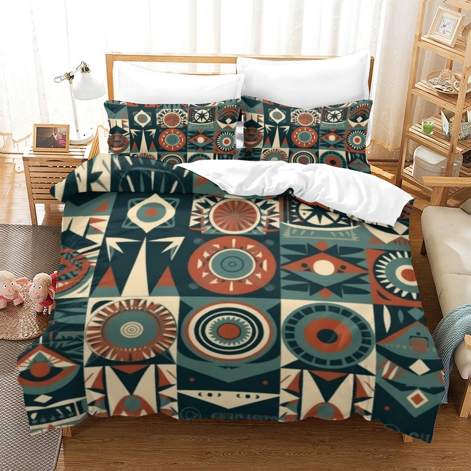 Duvet Cover Set 2/3pcs Bohemian Traditional Bedspreads Girl Woman High ...