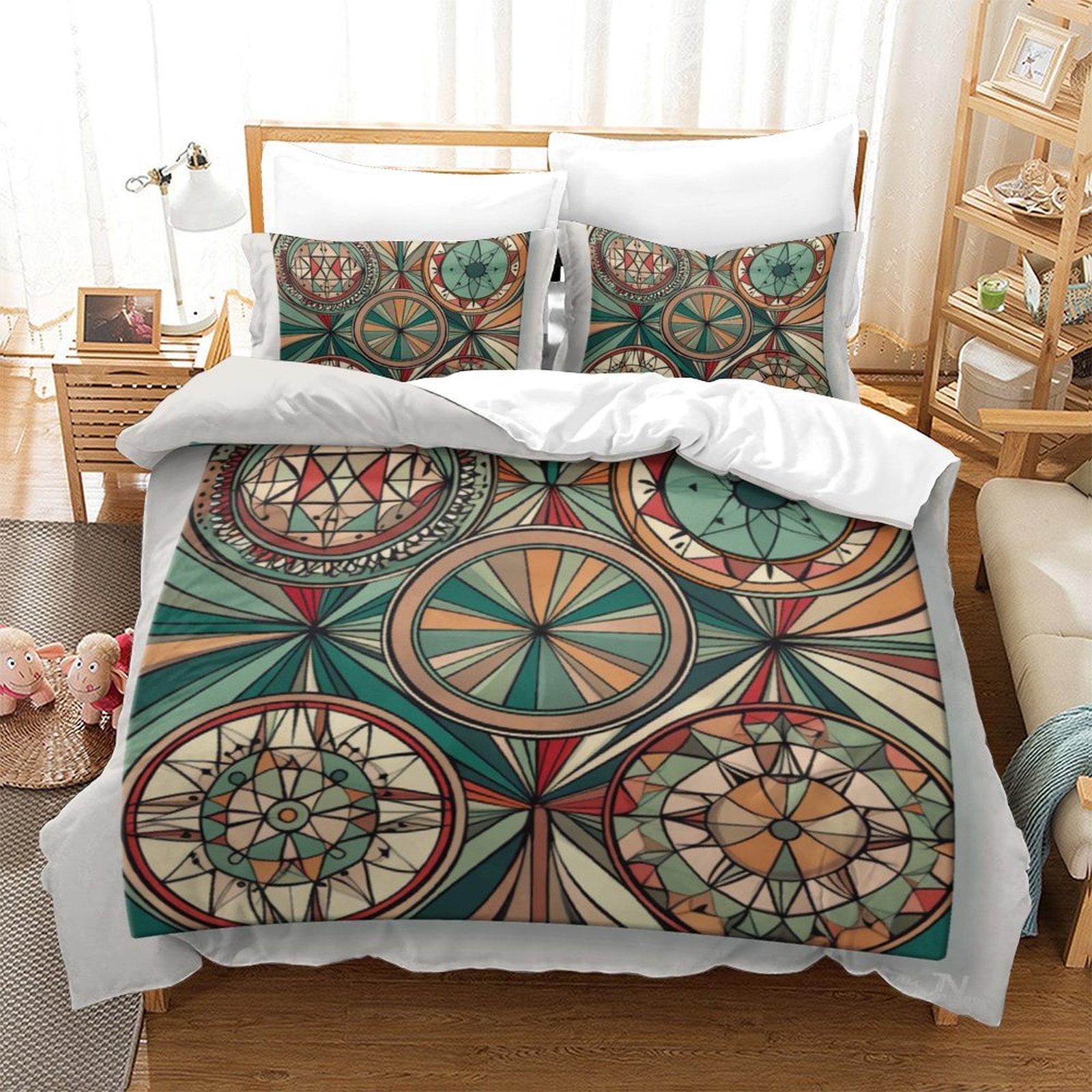 Duvet Cover Set 2/3pcs Bohemian Traditional Bedspreads Girl Woman High ...