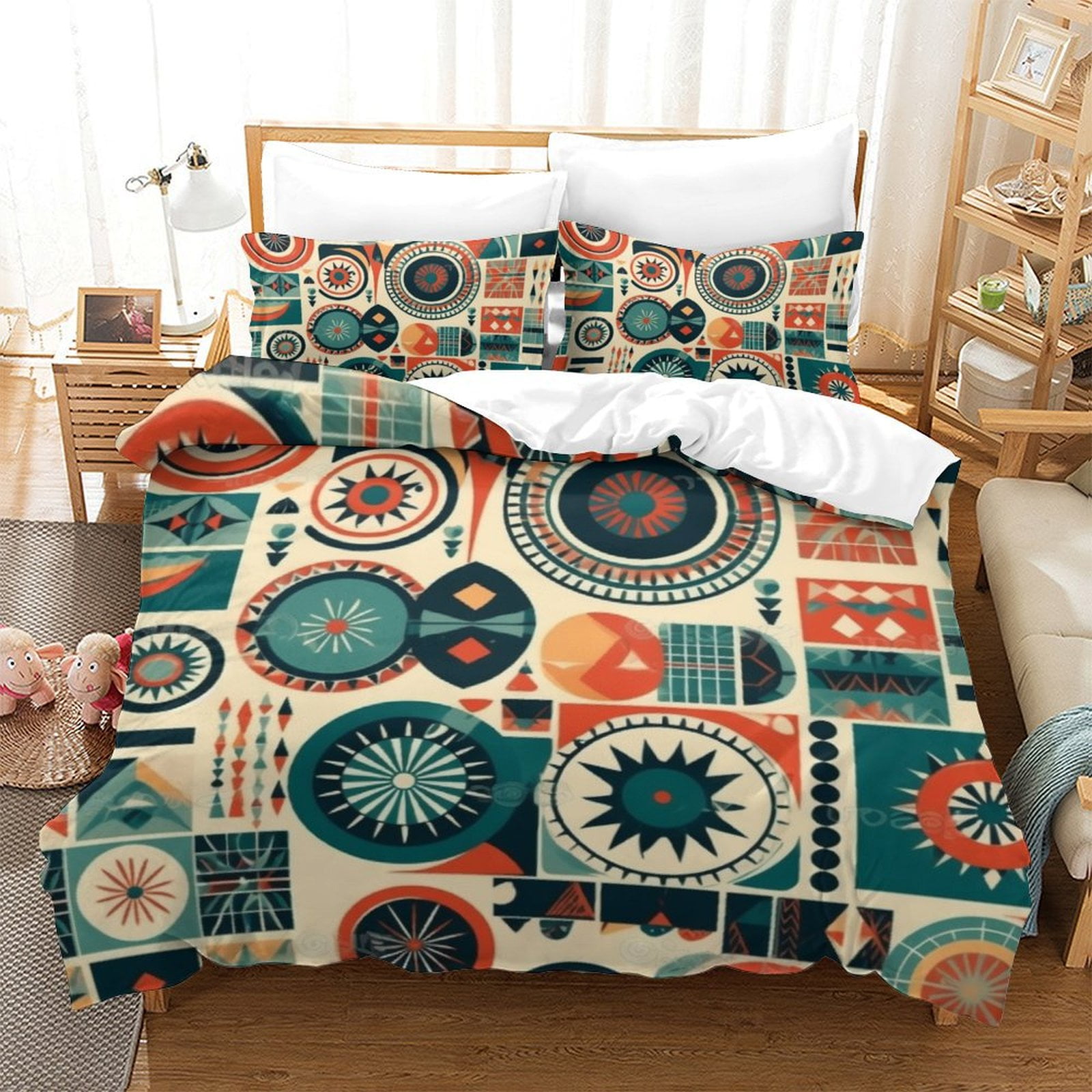 Duvet Cover Set 2/3pcs Bohemian Traditional Bedspreads Girl Woman High ...