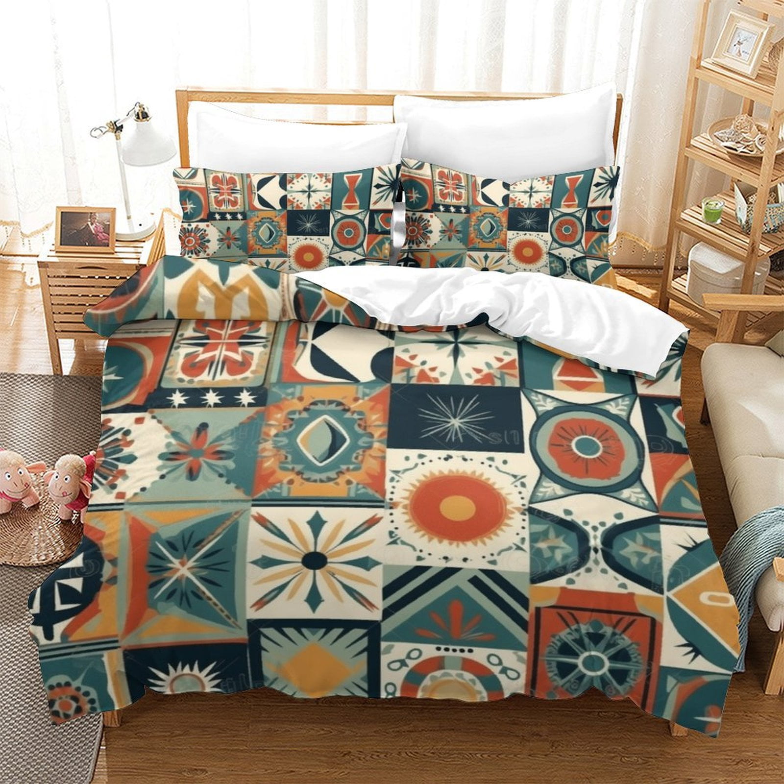 Duvet Cover Set 2/3pcs Bohemian Traditional Bedspreads Girl Woman High ...
