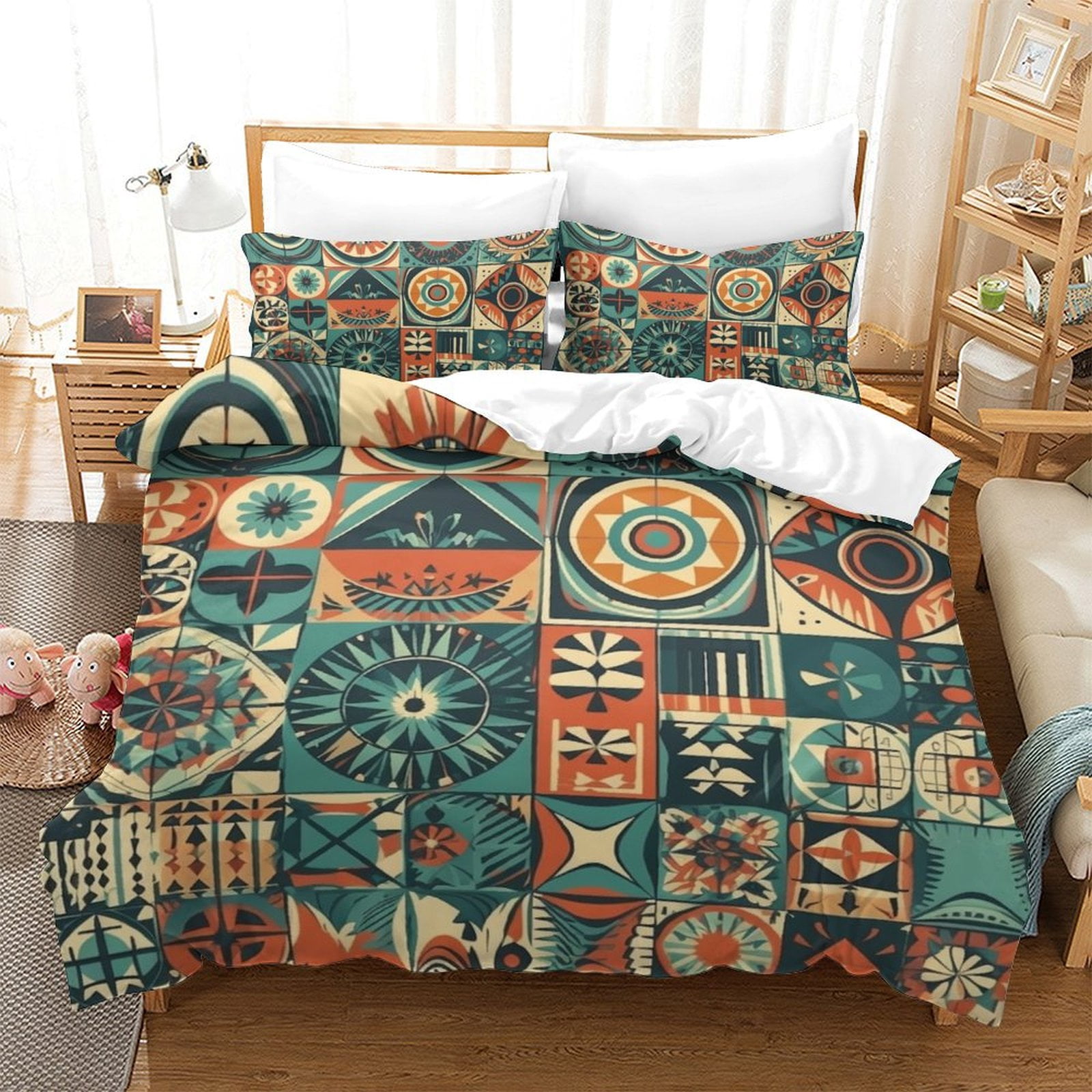 Duvet Cover Set 2/3pcs Bohemian Traditional Bedspreads Girl Woman High ...