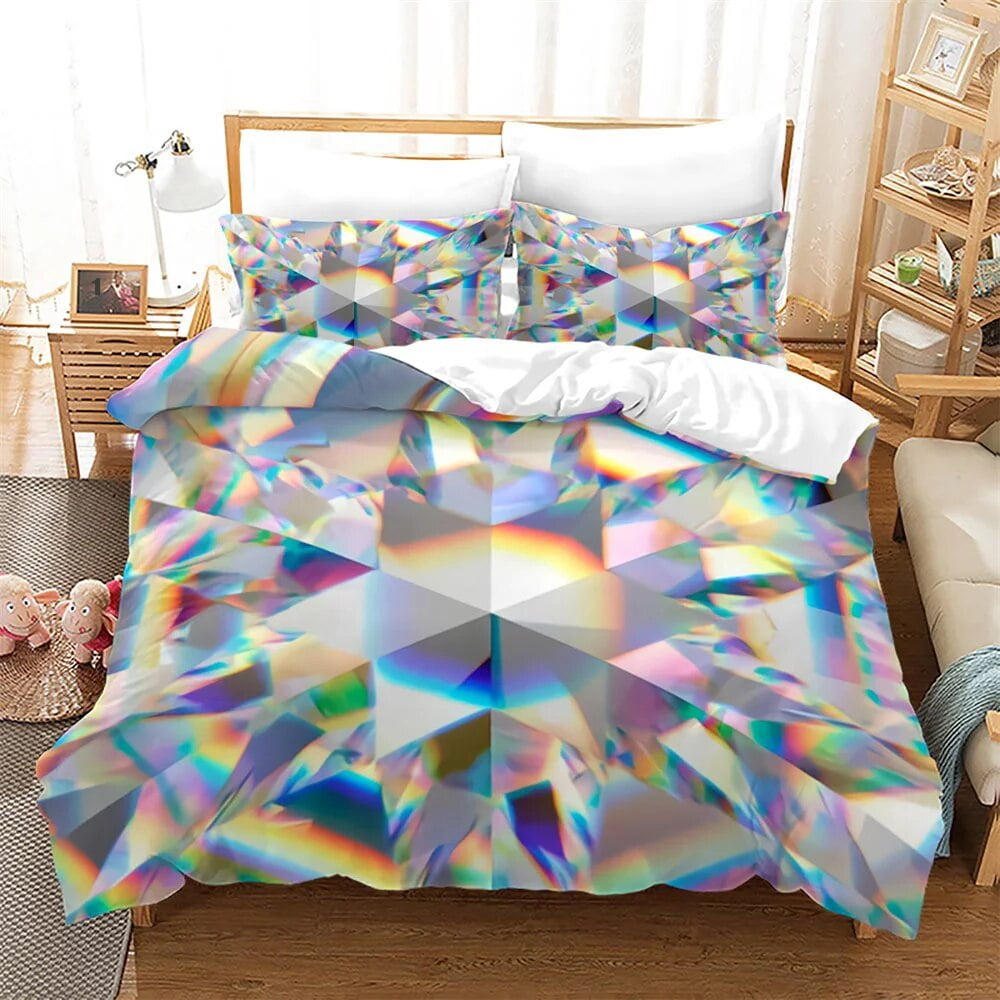 Duvet Cover Set Abstract Art Valentine's Day Gift for Women Couple King ...