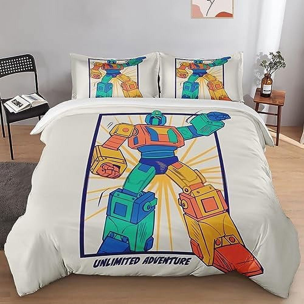 Duvet Cover Set Bee Flower Summer Spring Bedding Set for Kids and ...