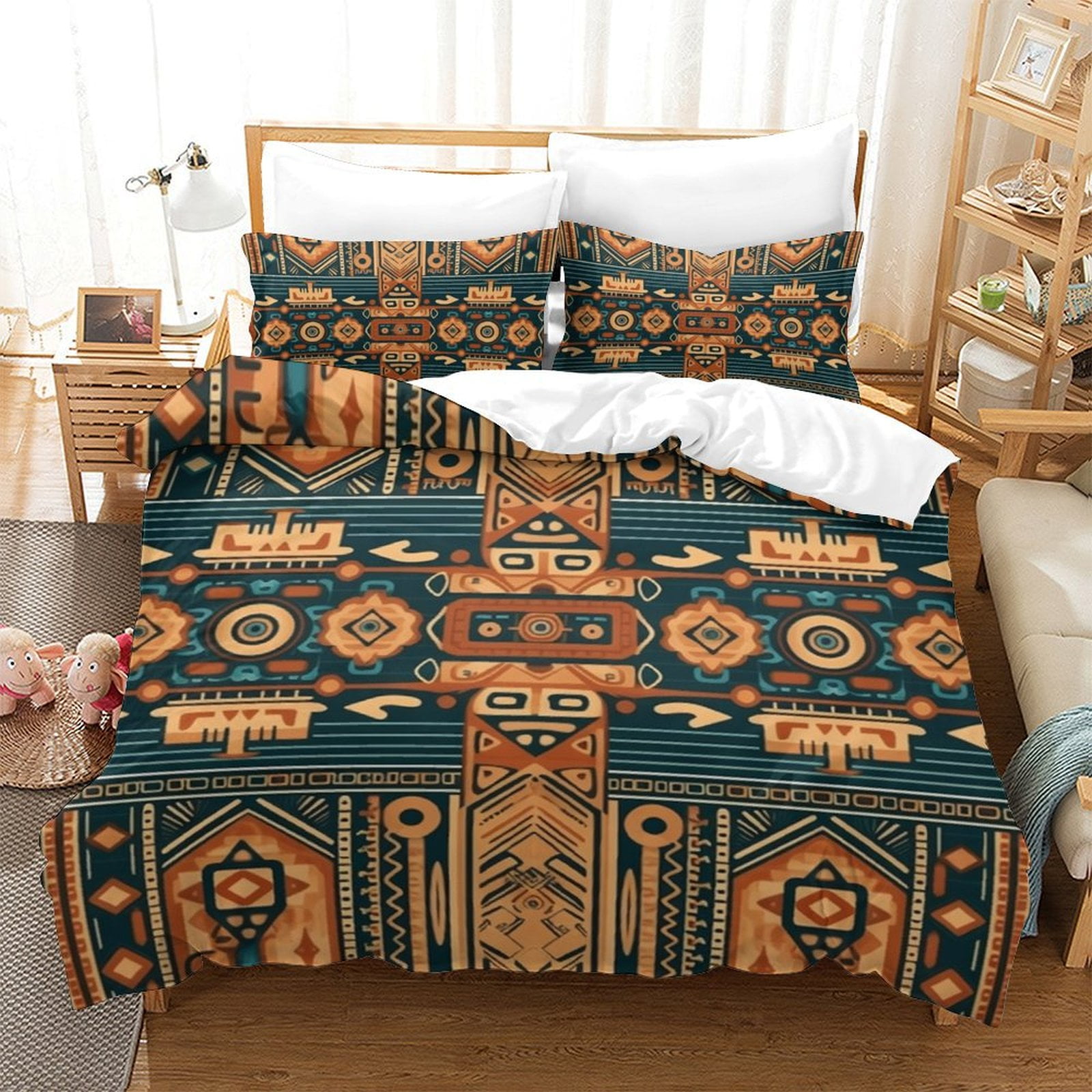 Duvet Cover Set Bohemian Bedspreads for Bedroom Guest Room Home Unique ...