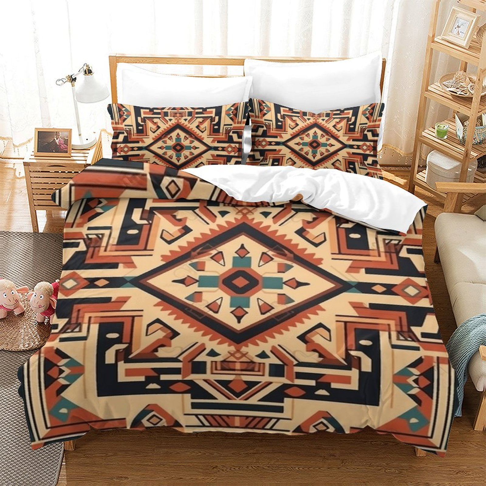 Duvet Cover Set Bohemian Bedspreads for Bedroom Guest Room Home Unique ...