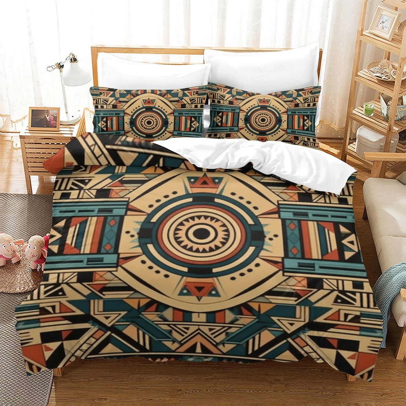 Duvet Cover Set Bohemian Bedspreads for Bedroom Guest Room Home Unique ...