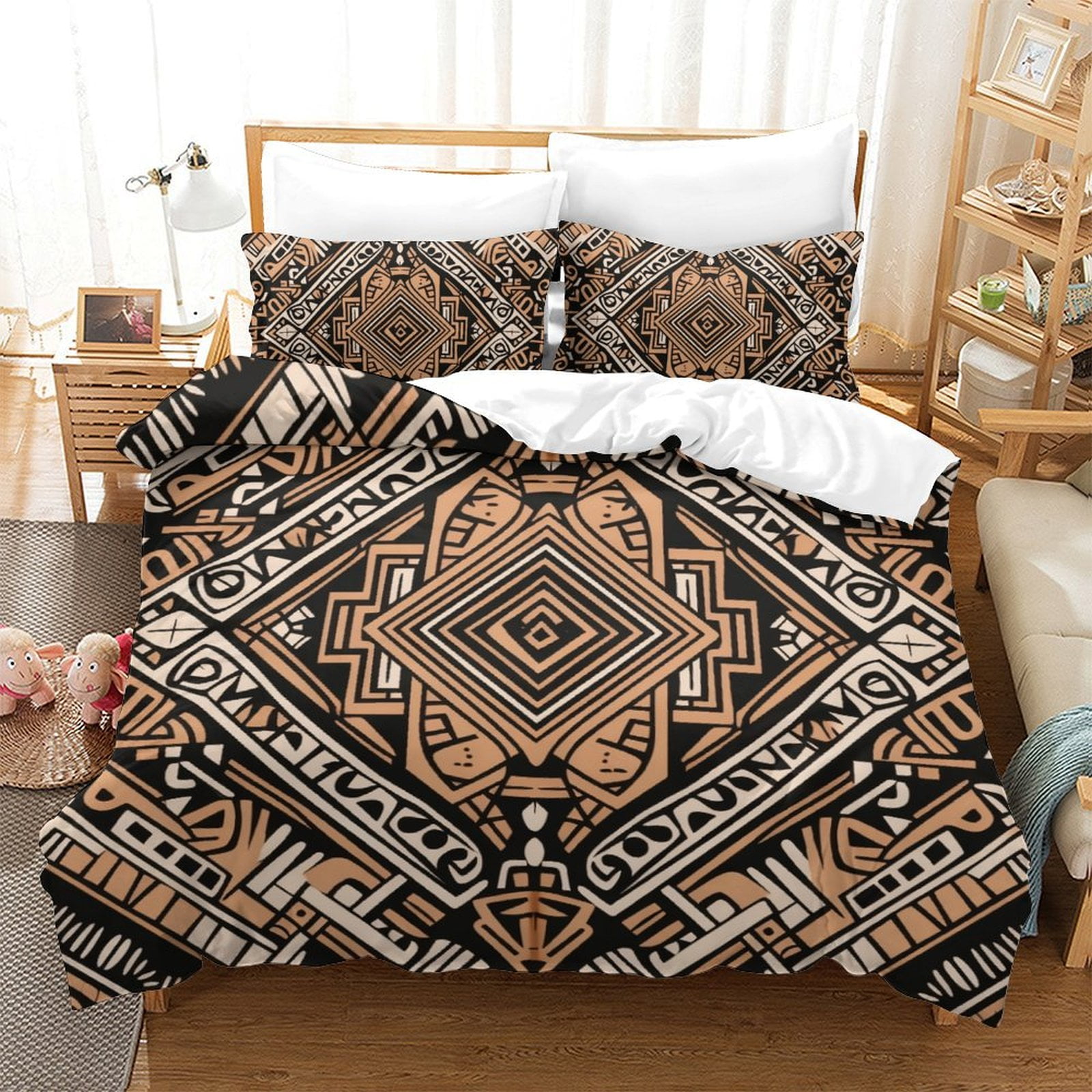 Duvet Cover Set Bohemian Bedspreads for Bedroom Guest Room Home Unique ...
