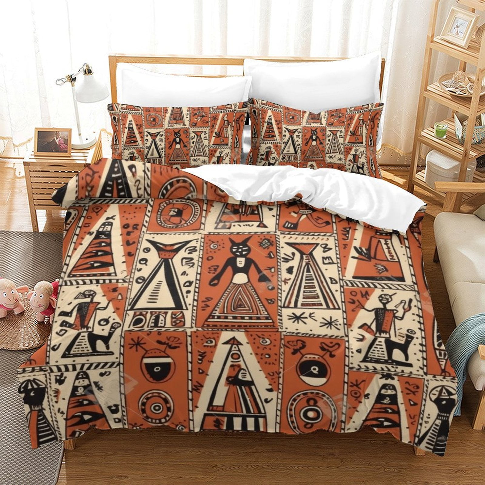 Duvet Cover Set Bohemian Element Bedspreads Home High Quality Bedding ...