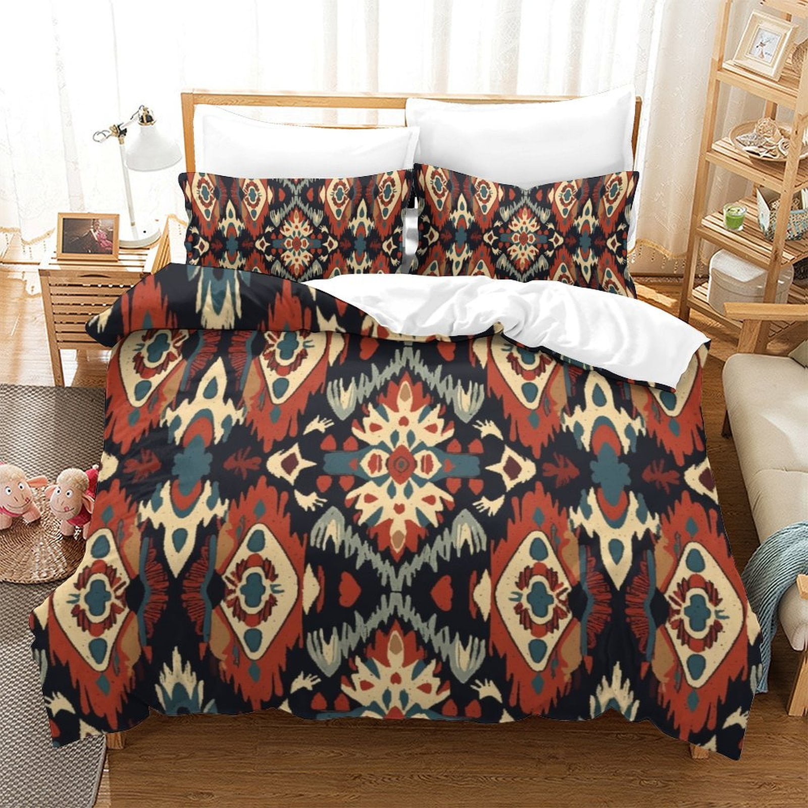Duvet Cover Set Bohemian Style Home Bedclothes Adult Highend Bedspreads ...