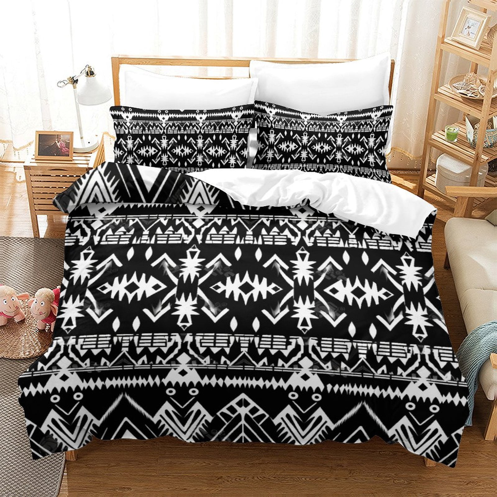 Duvet Cover Set Bohemian Style Home Bedclothes Adult Highend Bedspreads ...