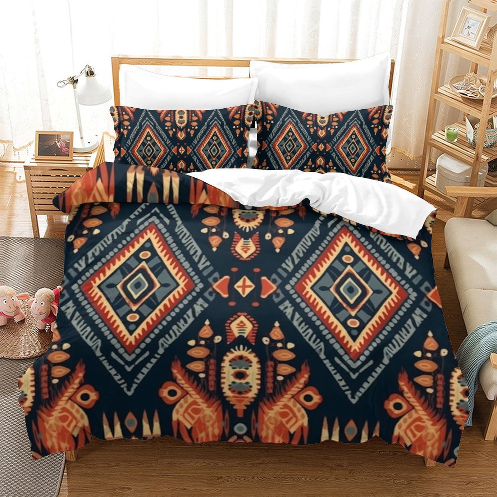 Duvet Cover Set Bohemian Style Home Bedclothes Adult Highend Bedspreads ...