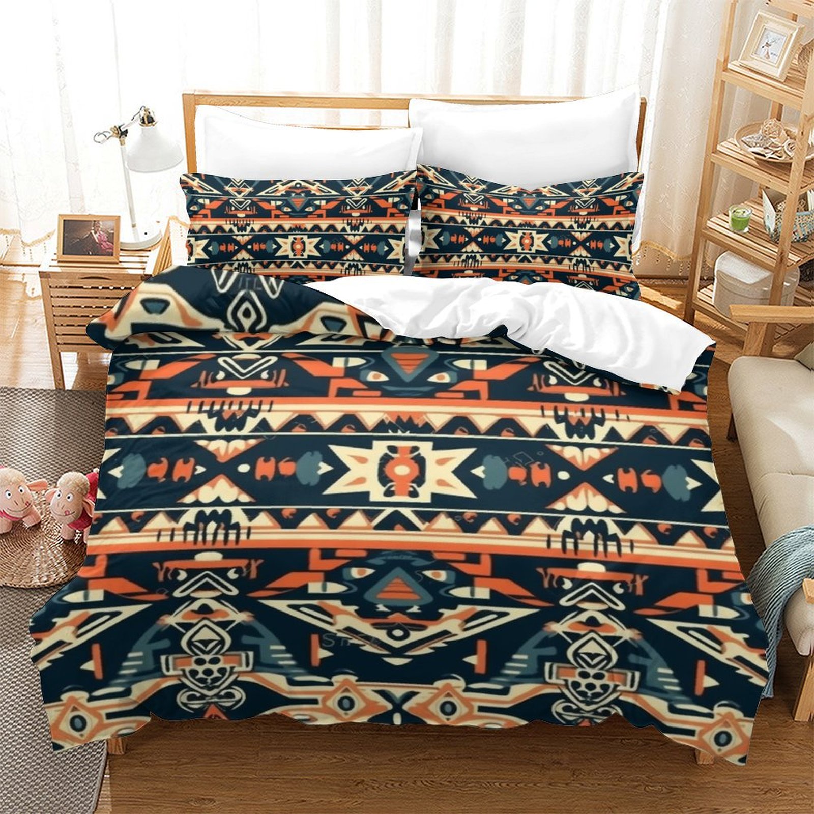 Duvet Cover Set Bohemian Style Home Bedclothes Adult Highend Bedspreads ...