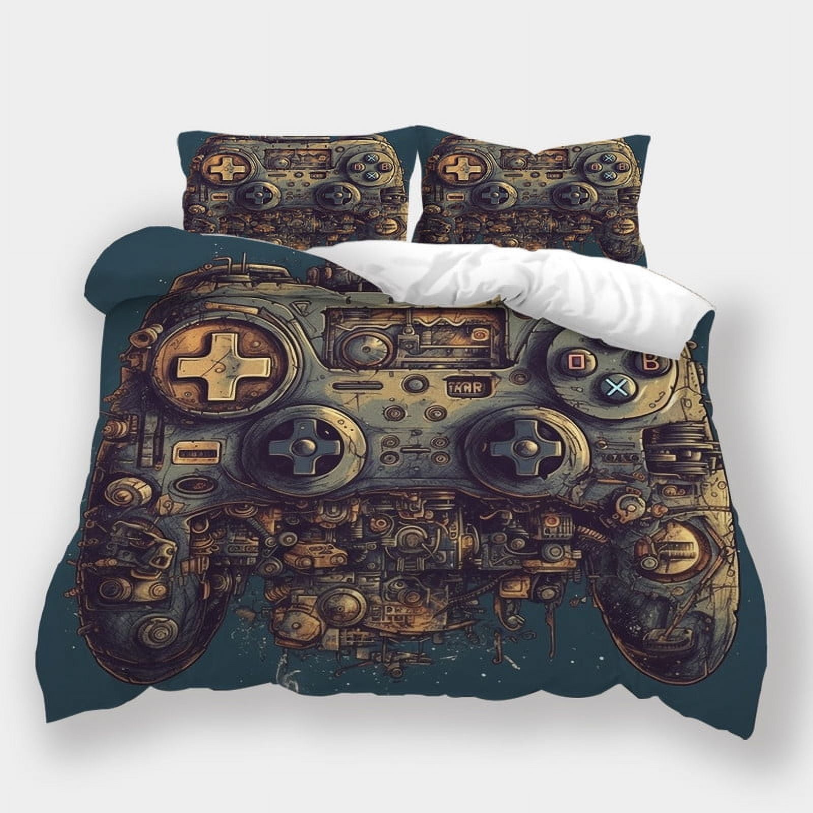 Duvet Cover Set Home Bedclothes Game Handle Printed Bedspreads Teenager ...