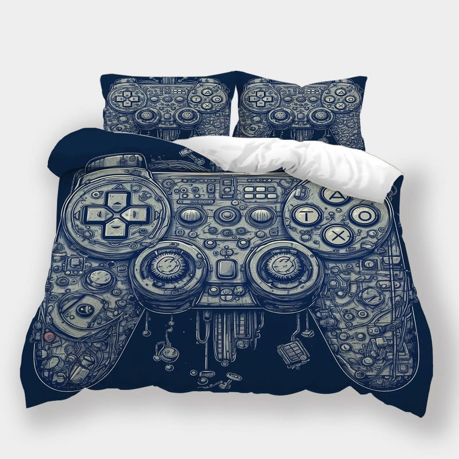 Duvet Cover Set Teen Adult Fashion Game Handle Printed Bedspreads ...